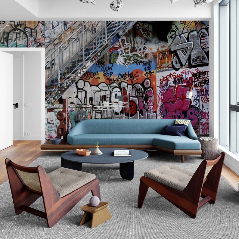 Large Graffiti Wall Painting Sub Scari Graffiti Mural Wall | Inspire Uplift