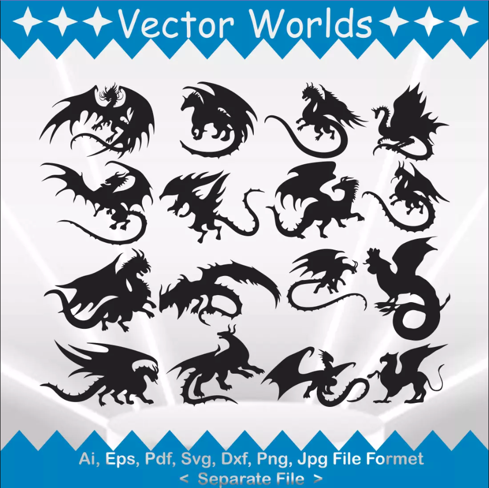 Dragon Unicorn svg, Dragon Unicorns SVG, Dragon, Unicorn, SV | Inspire ...
