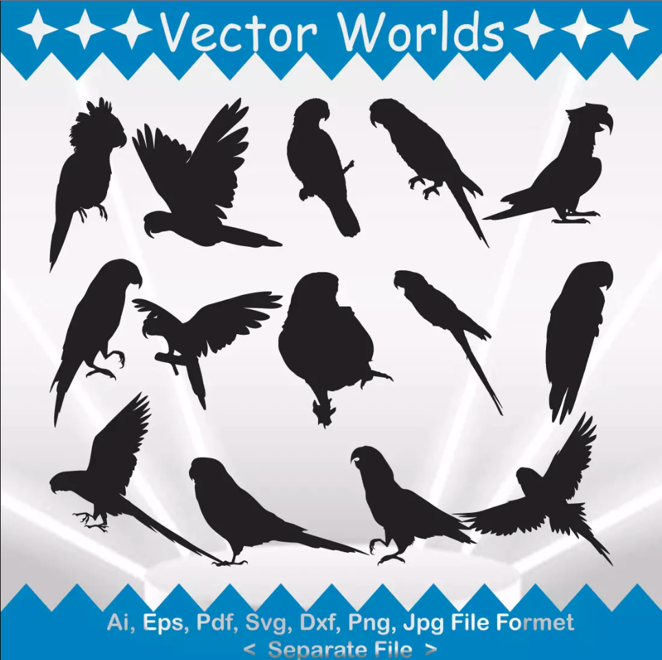 Macaw svg, Macaws svg, Birds, Bird, SVG, ai, pdf, eps, svg, - Inspire ...