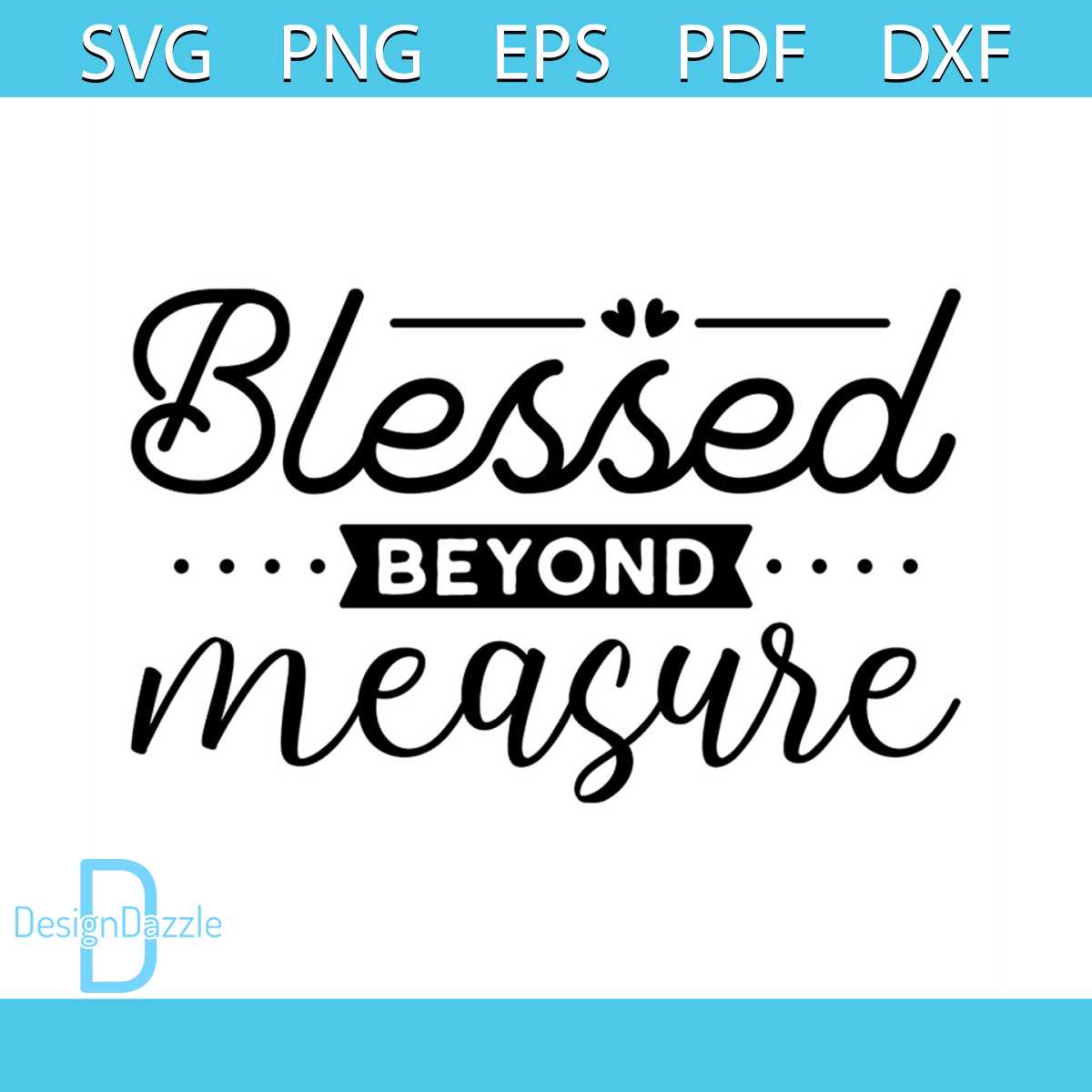 Blessed Beyond Measure Svg, Thanksgiving Svg, Thankful Svg, | Inspire ...