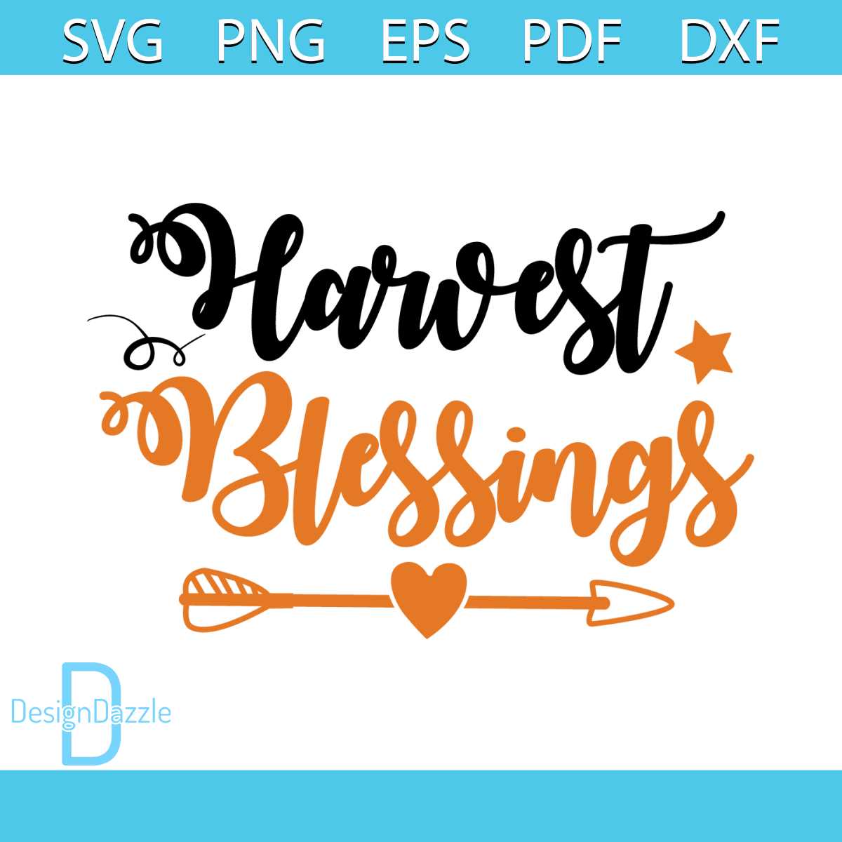 Harvest Blessing Svg, Thanksgiving Svg, Harvest Svg, Blessed | Inspire ...