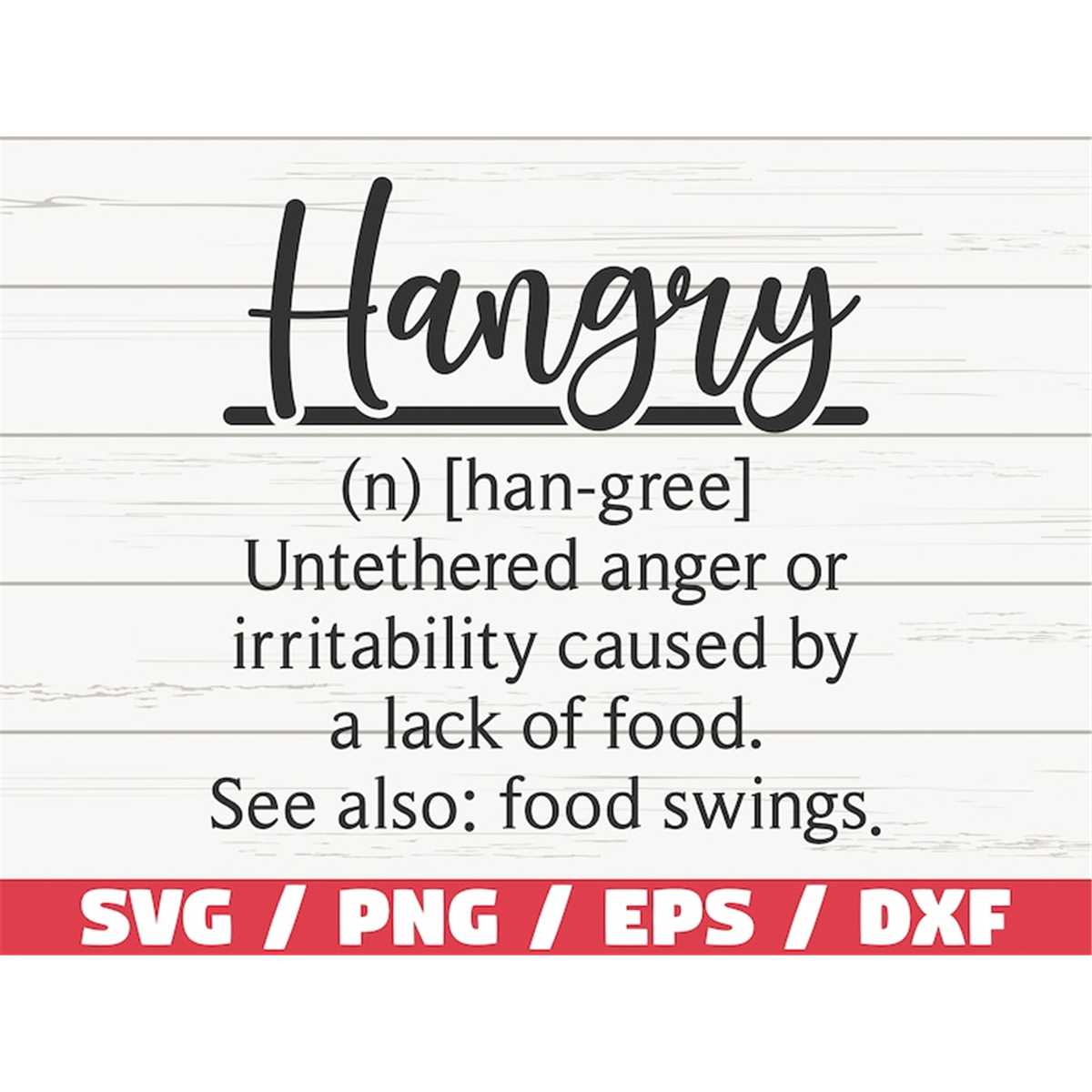 Hangry Definition