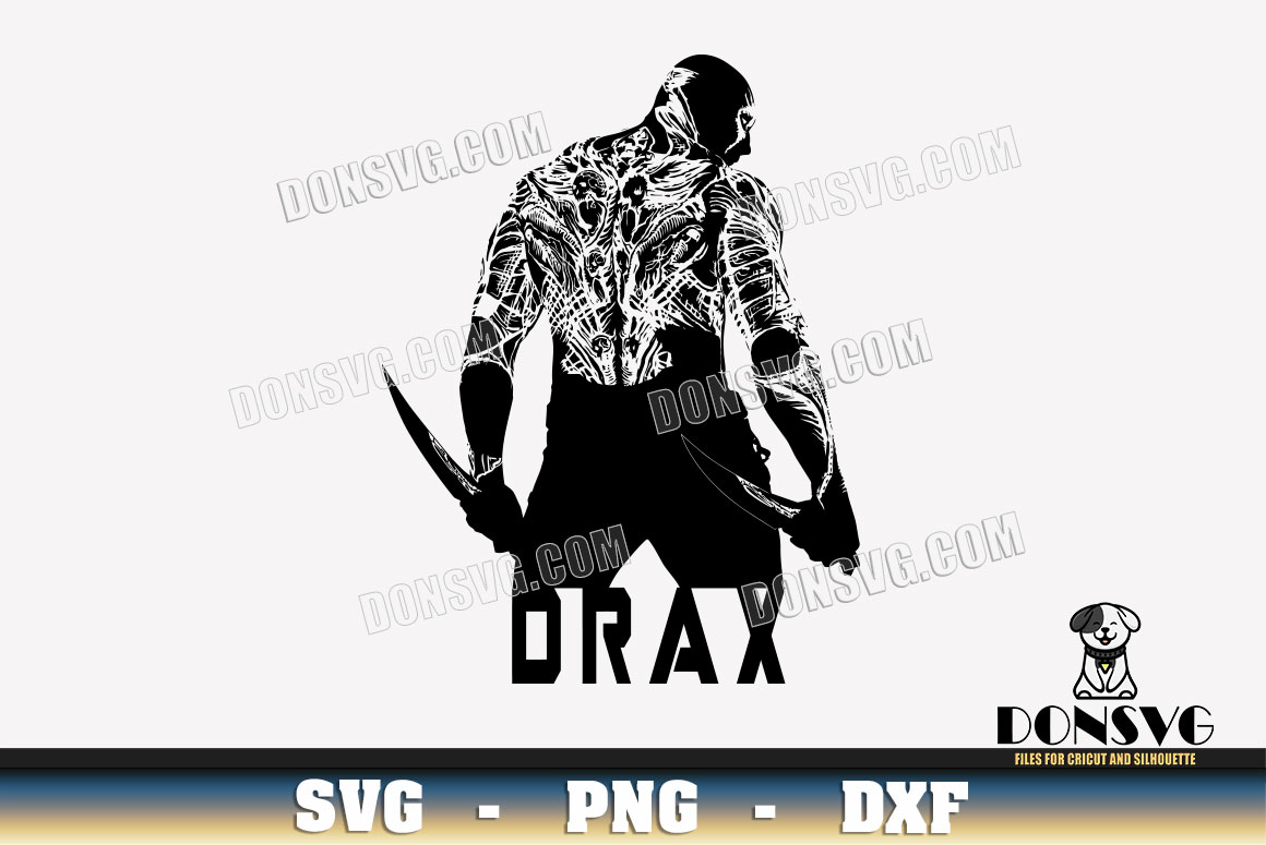 Drax The Destroyer Tattoos SVG Cut Files for Cricut Guardian - Inspire ...