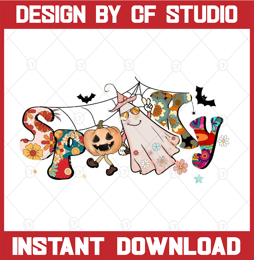 Spooky Png, Cute Ghost Png, Fall Png, Autumn Png, Halloween - Inspire ...