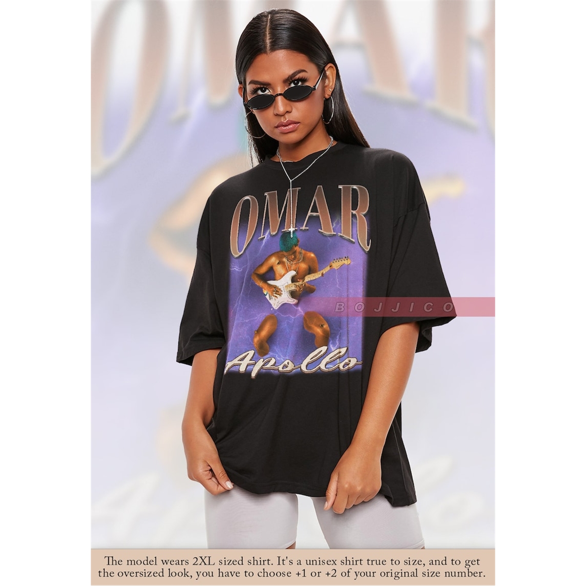 OMAR APOLLO Apolonio Retro Shirt, Omar Velasco Vintage , Oma | Inspire ...