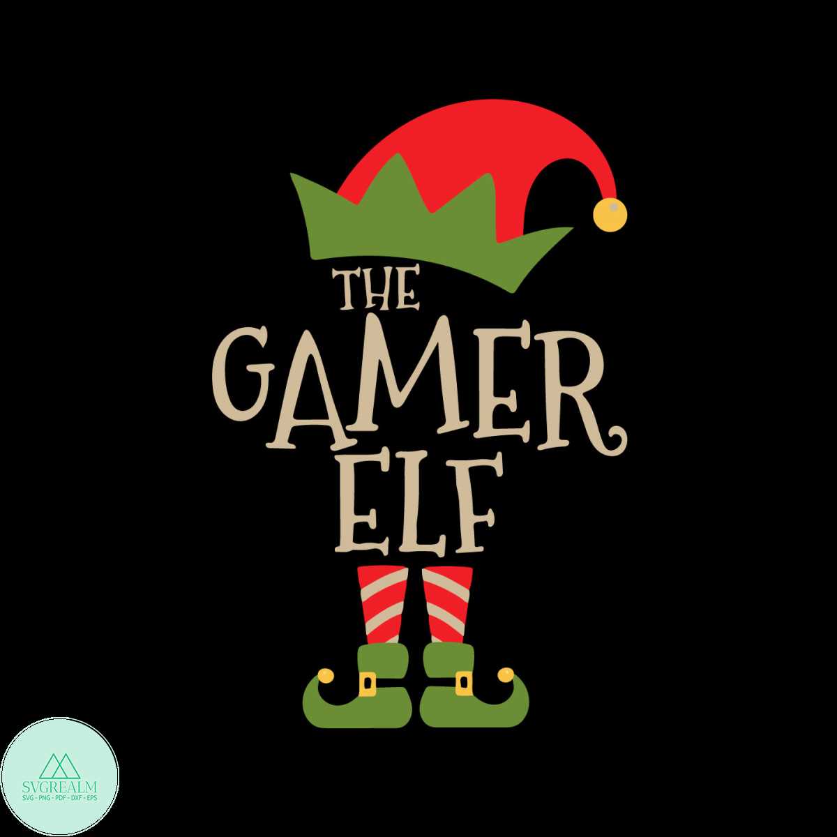 The Gamer Elf Svg, Christmas Svg, Gamer ELF Svg, Controller | Inspire ...