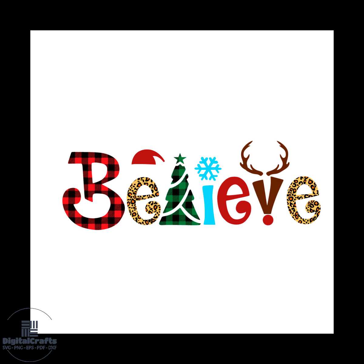 Believe Christmas Svg, Christmas Svg, Believe Svg, Believe I | Inspire ...