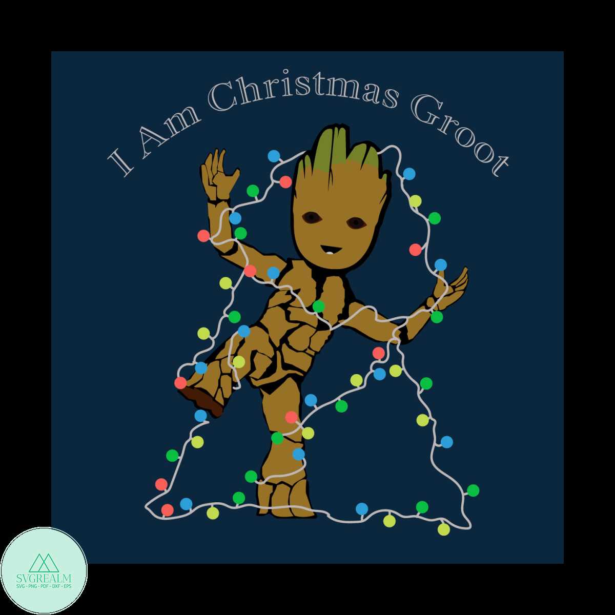 I Am Christmas Groot Svg, Christmas Svg, Groot Svg, Christma | Inspire ...