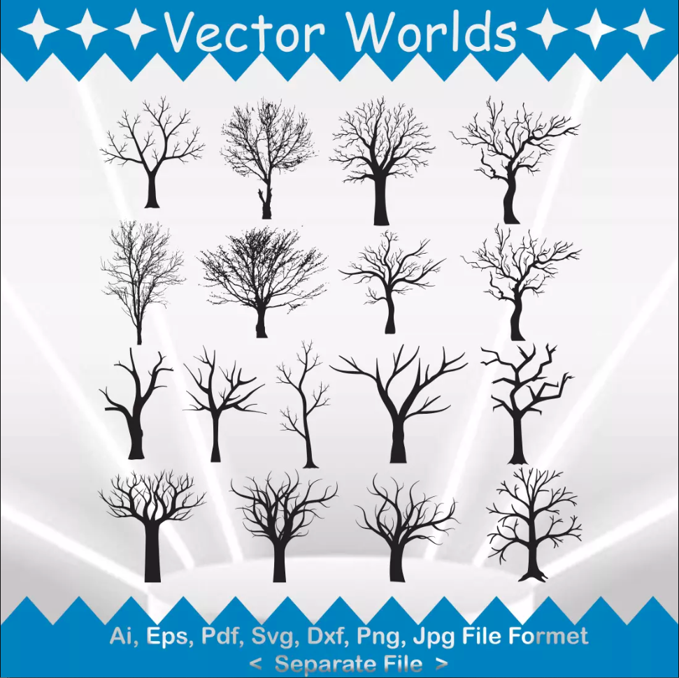 Dried tree svg, Dried trees svg, Dried, tree, SVG, ai, pdf, | Inspire ...