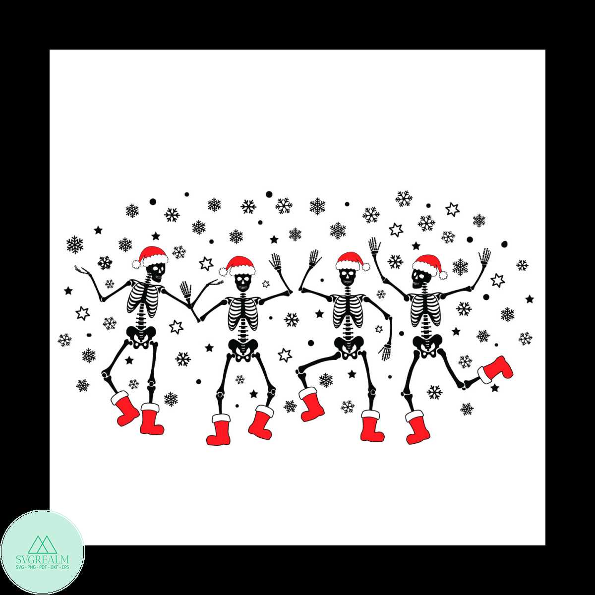 Christmas Skeleton In Boots Svg, Dance Skeletons svg Bundle, - Inspire ...