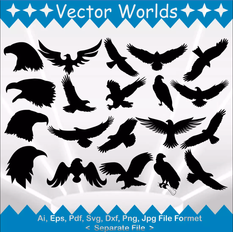 Eagle svg, Eagles svg, Bird, Birds, SVG, ai, pdf, eps, svg, | Inspire ...