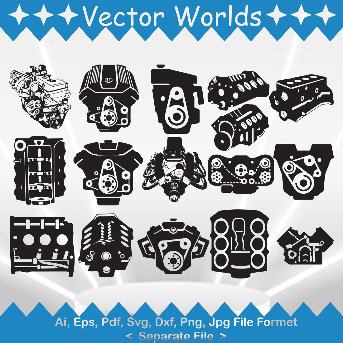 Engine Block svg, Engine Blocks svg, Engine, Block, SVG, ai, - Inspire ...