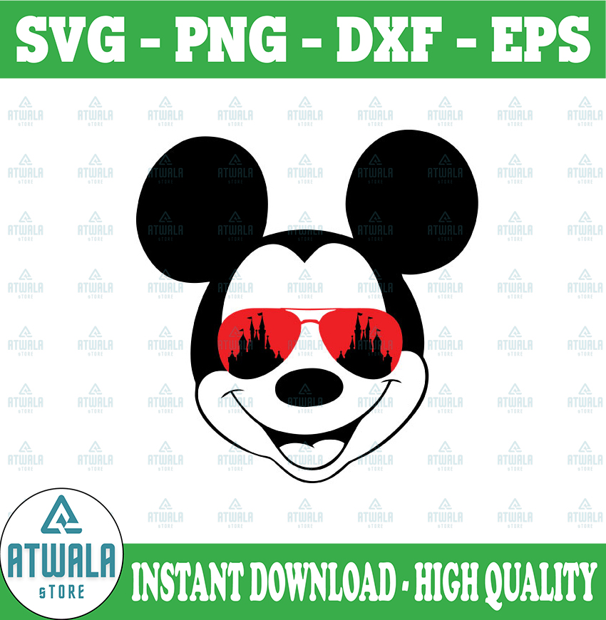 Mickey Mouse svg sunglasses, Disney Mickey Mouse sunglasses | Inspire ...