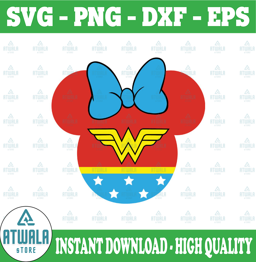 Mickey Wonderwoman Disney svg,Disney Mickey and Minnie svg,D | Inspire ...