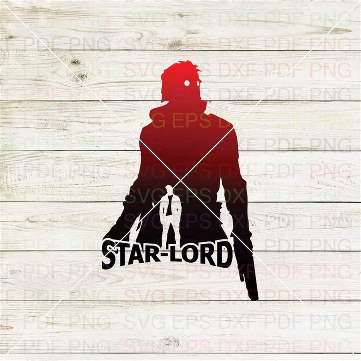 Star Lord Silhouette Svg Dxf Eps Pdf Png, Cricut, Cutting fi | Inspire ...