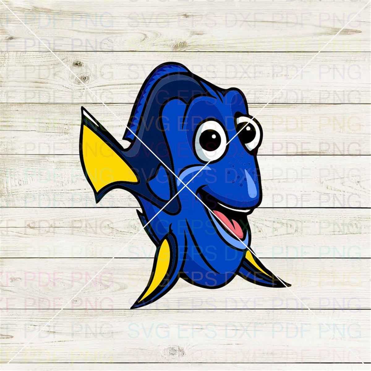 Dory Finding Nemo 021 Svg Dxf Eps Pdf Png, Cricut, Cutting f | Inspire ...