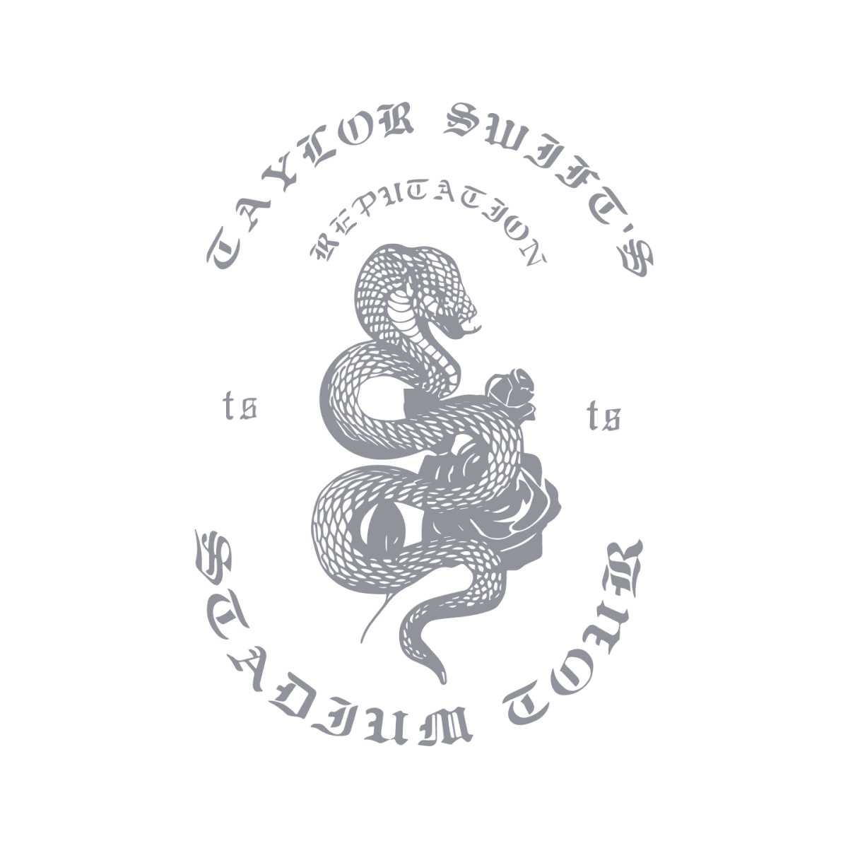 Taylor Swift Reputation Stadium Tour SVG File For Cricut - Inspire Uplift