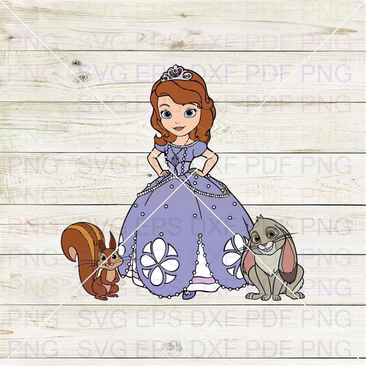 Princess Sofia Sofia The First 006 Svg Dxf Eps Pdf Png, Cric | Inspire Uplift