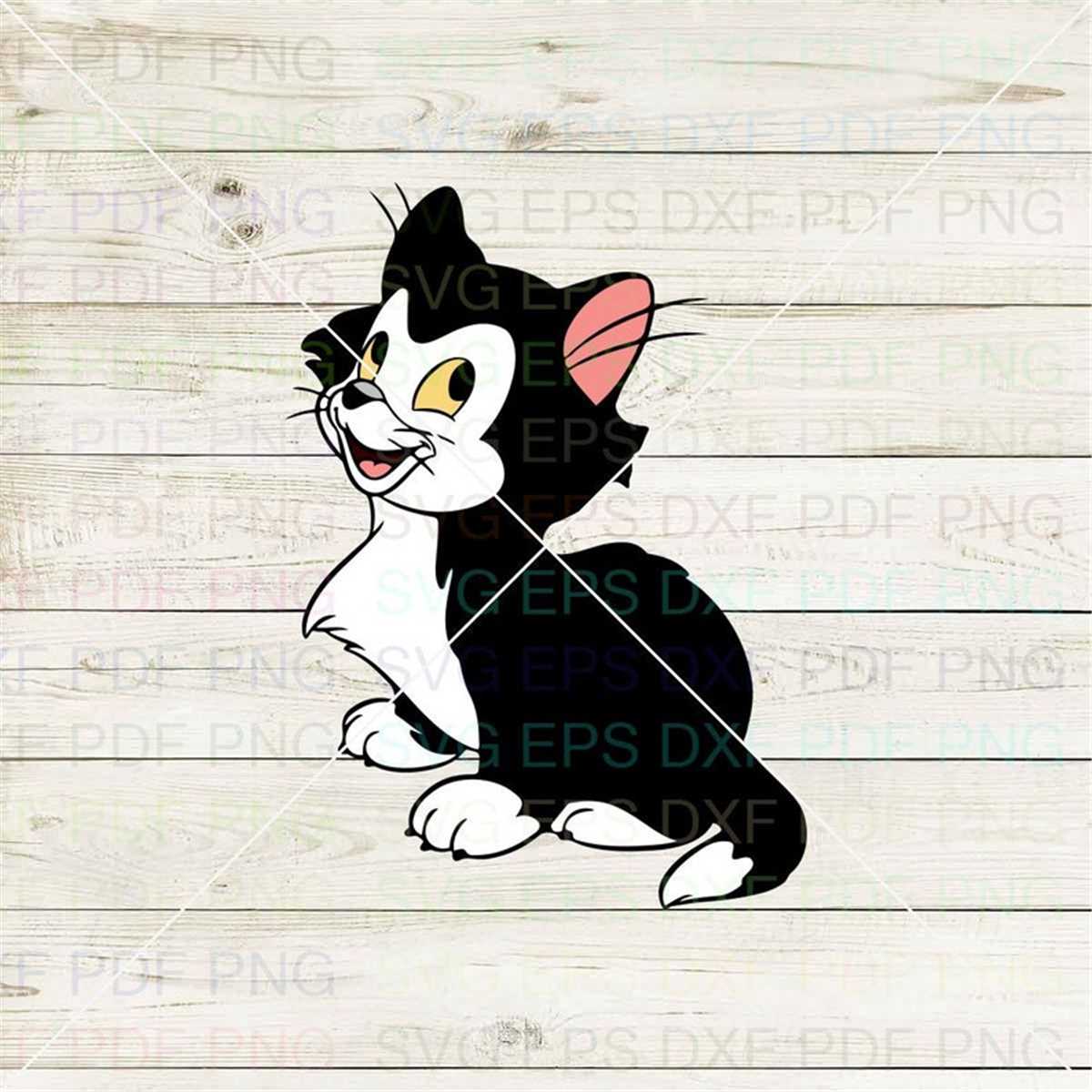 Figaro Pinocchio 008 Svg Dxf Eps Pdf Png, Cricut, Cutting fi | Inspire ...