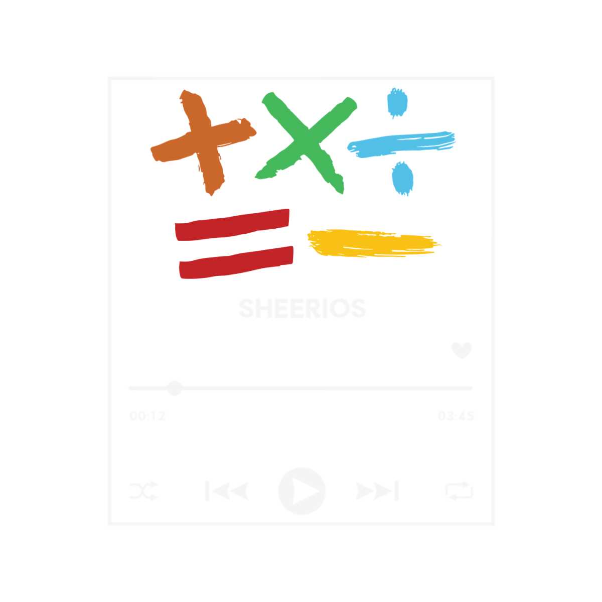 The Mathematics Tour Ed Sheeran Sheerios SVG Cutting File | Inspire Uplift