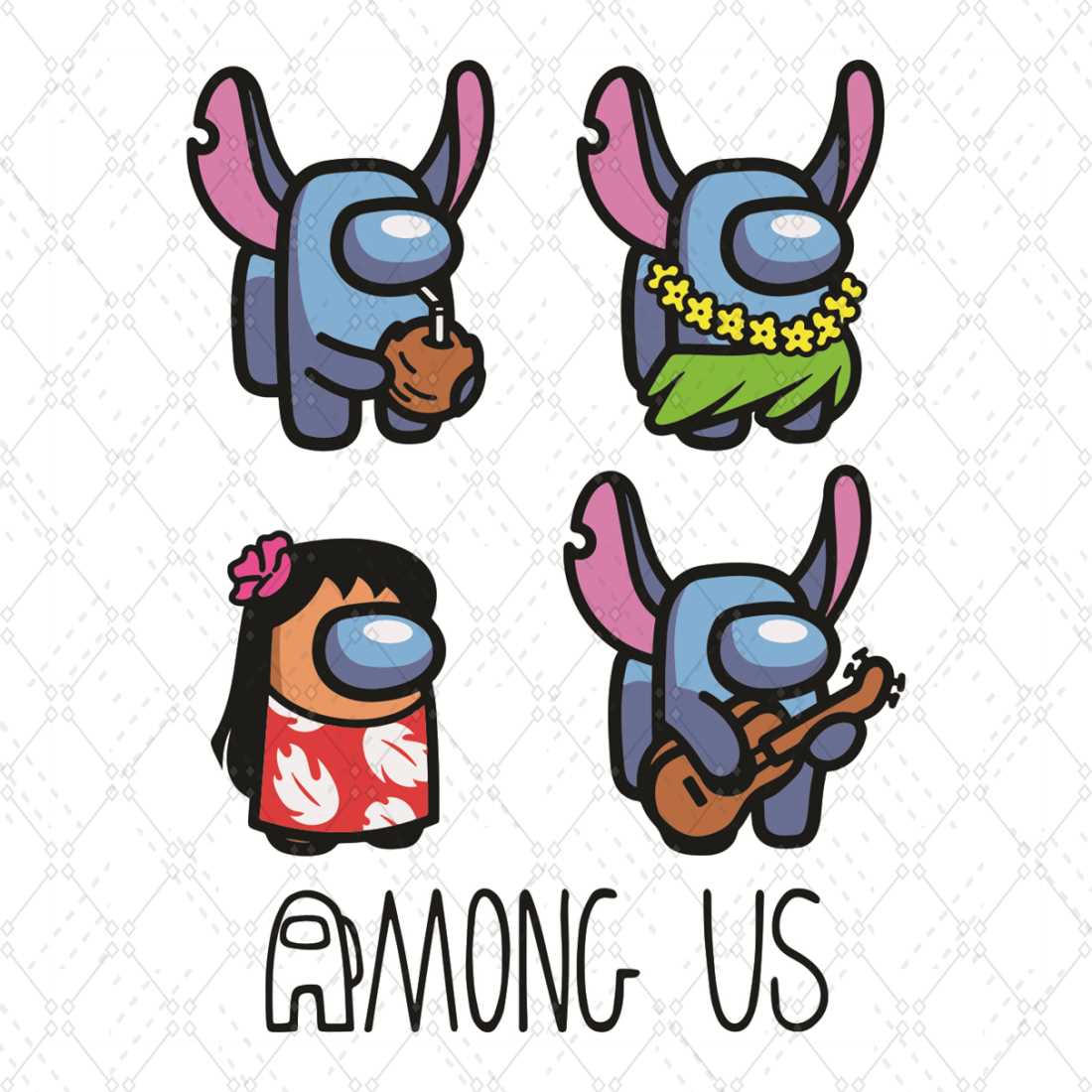 Among Us Lilo And Stitch Svg, Trending Svg, Among Us Stitch | Inspire ...