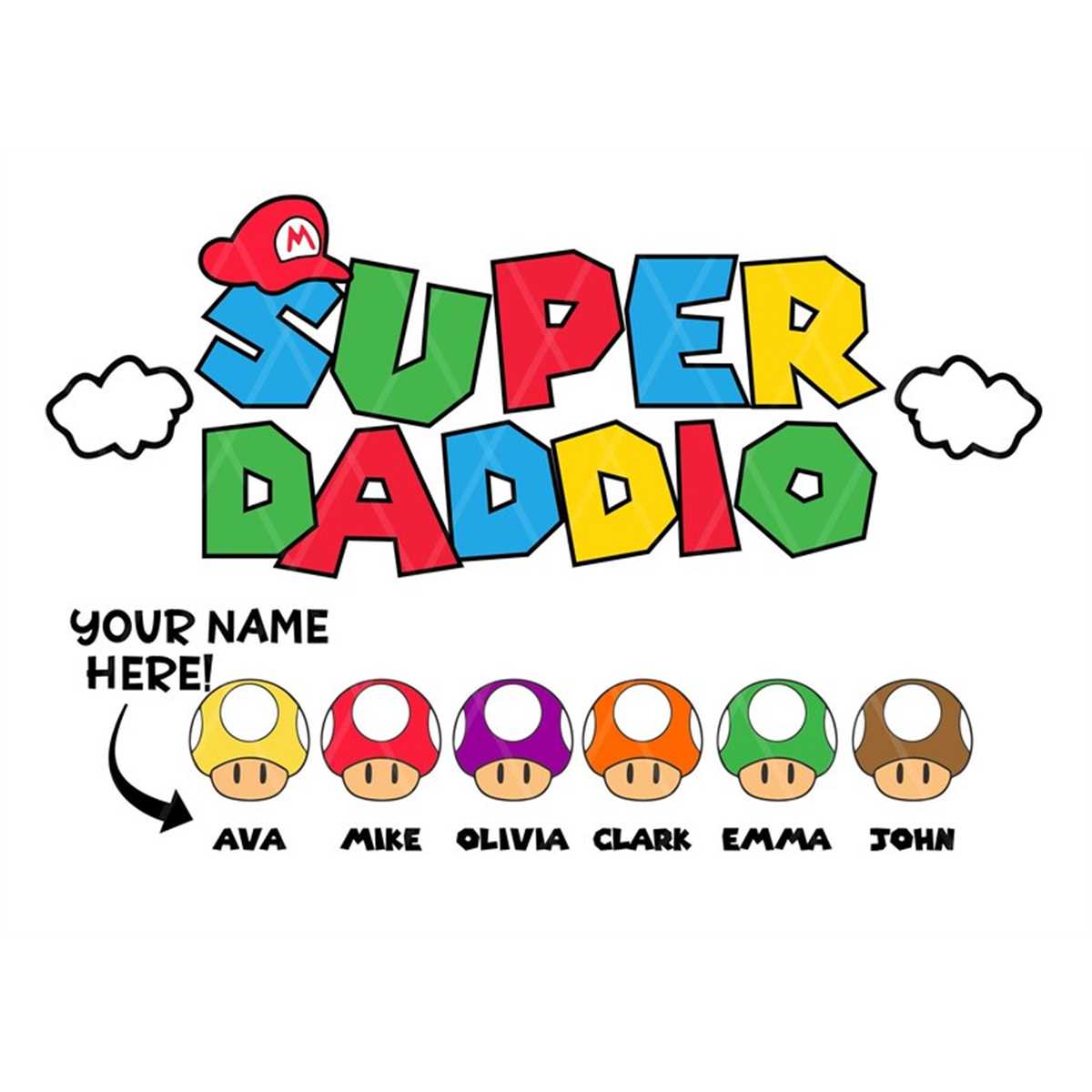 Super Daddio SVG , Happy Father's Day, Cut Files, Funny Dad - Inspire ...