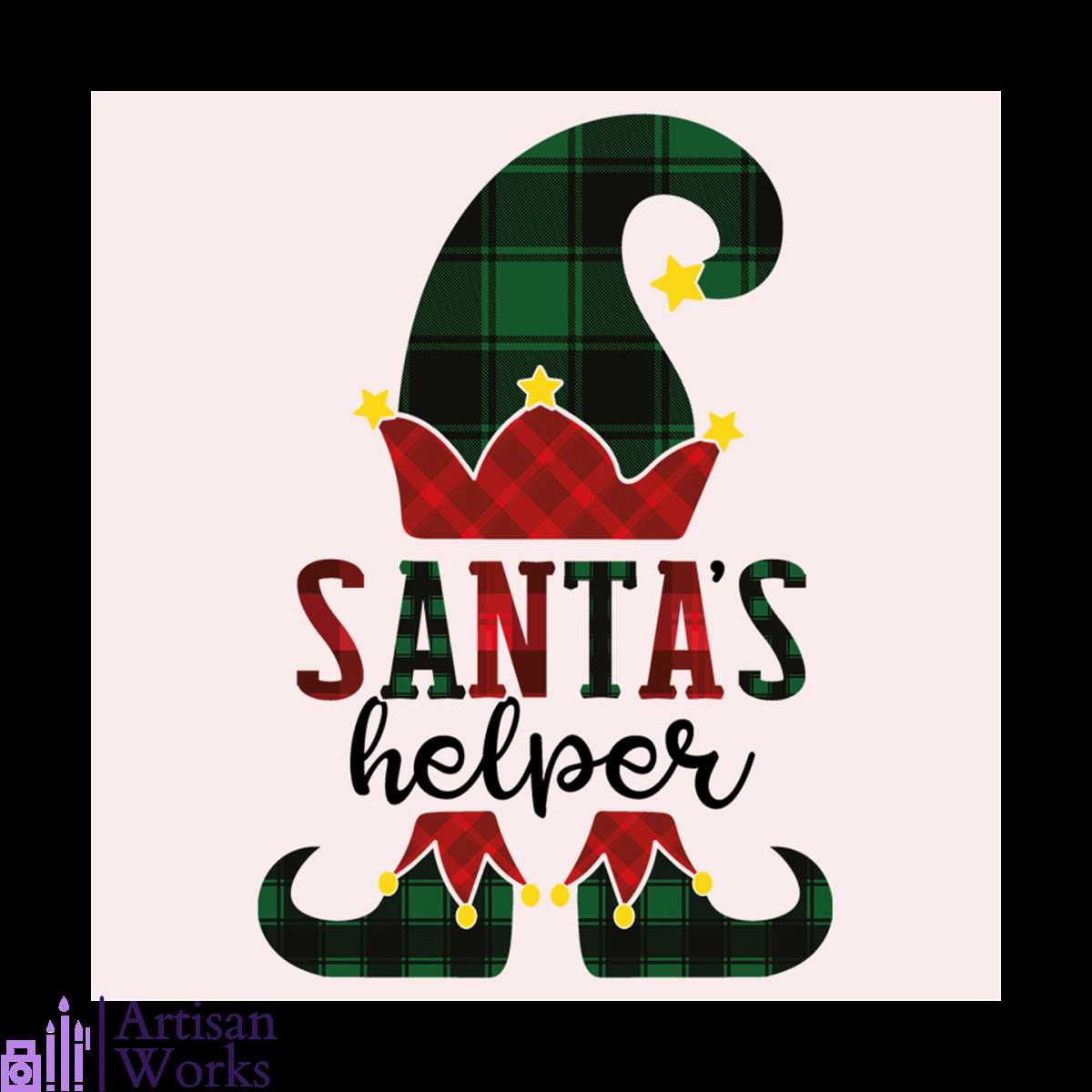 Santa's Helper Elf Svg, Christmas Svg, Santa Claus Svg, Elf | Inspire ...