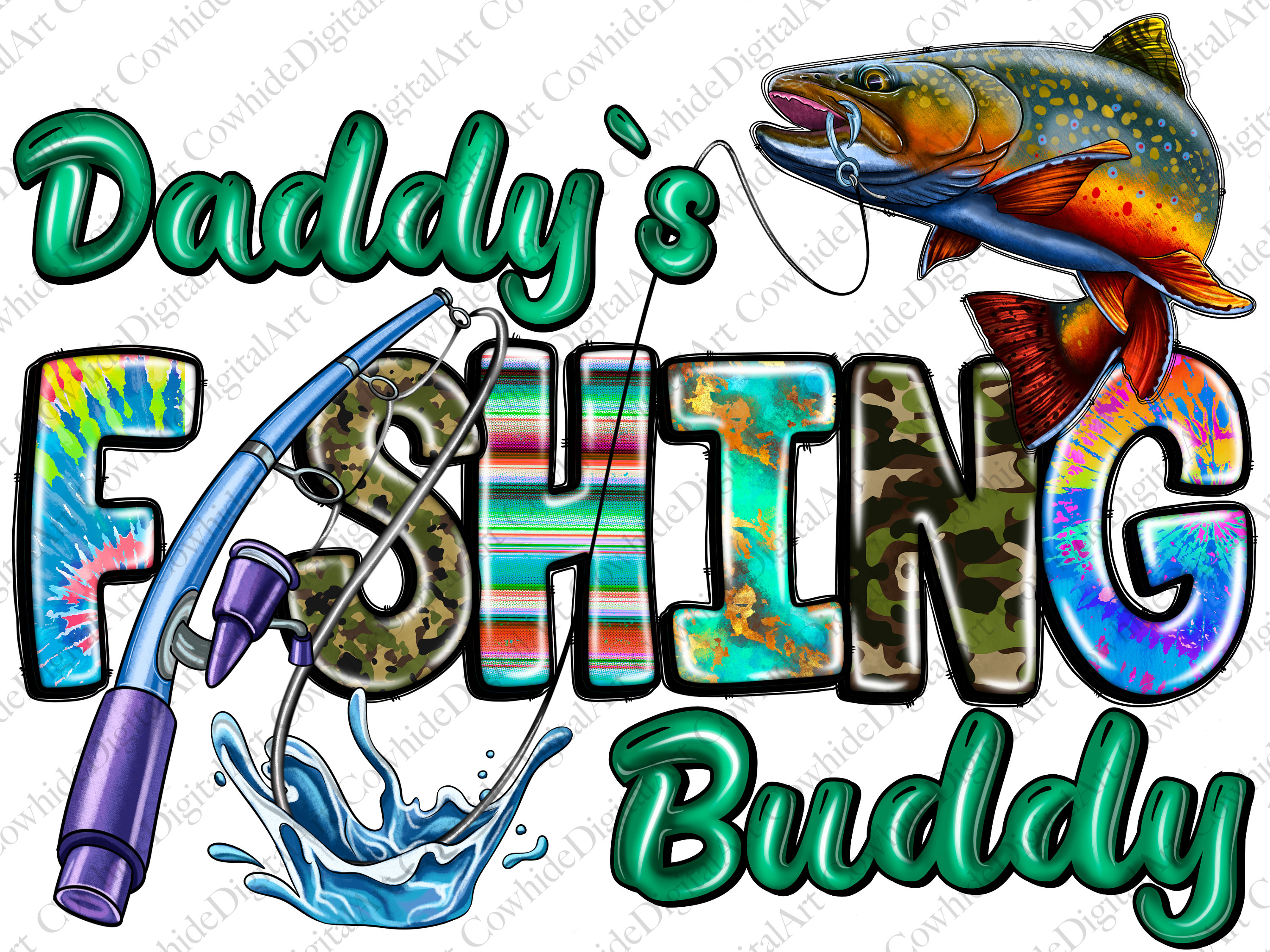 Daddys Fishing Buddy Png, Fishing Png, Western png, Toddler | Inspire ...