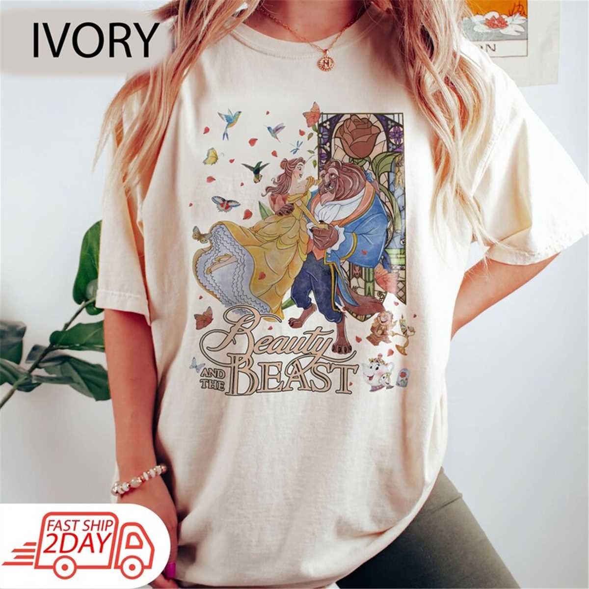 Vintage Disney Beauty And The Beast Comfort Colors Shirt, Di | Inspire ...