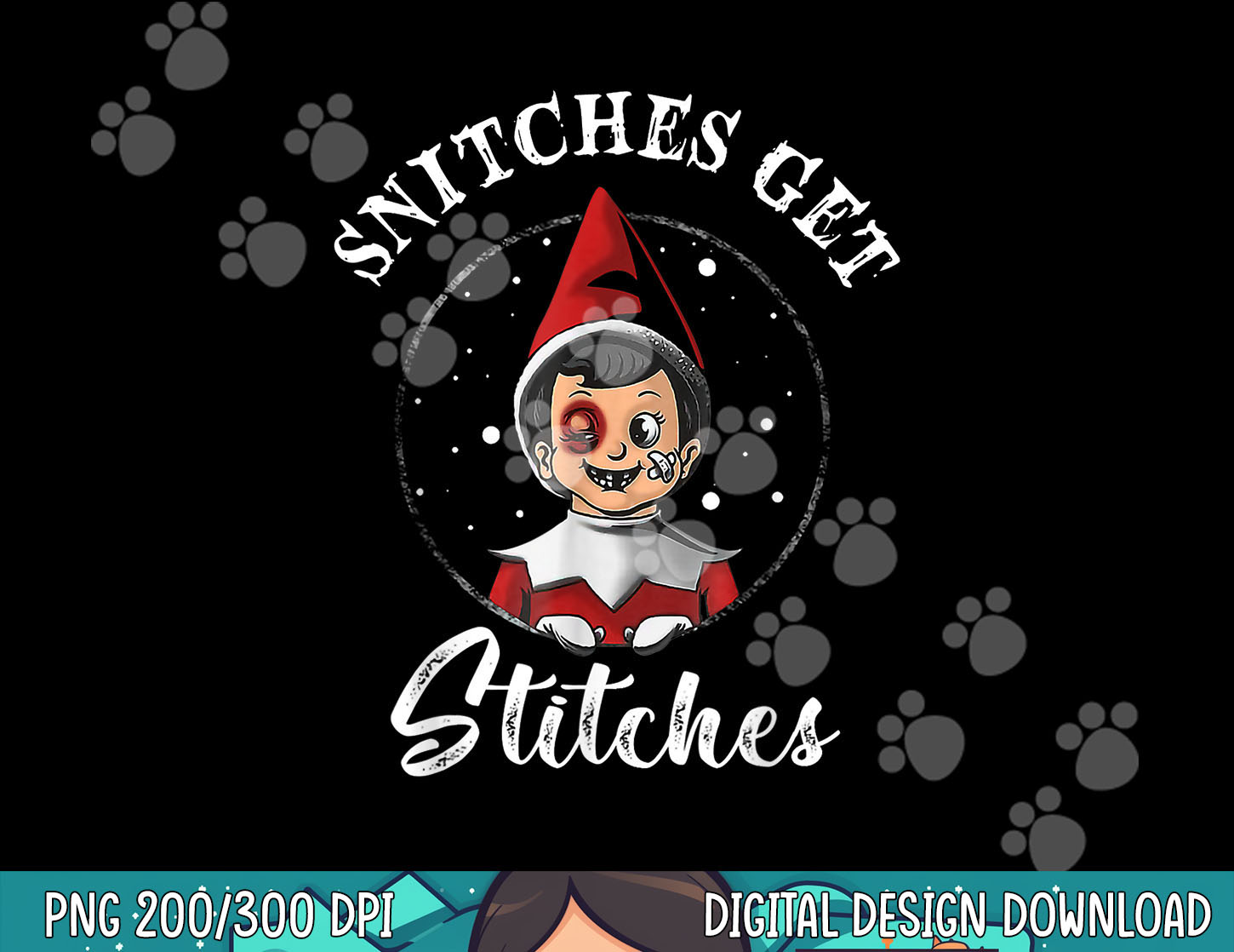 Snitches Get Stitches Christmas Funny Snitches Get Stitches Inspire Uplift 