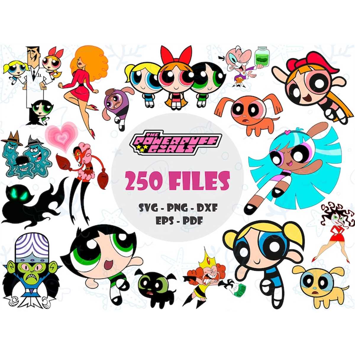 Powerpuff Girls SVG Bundle, Powerpuff PNG, Powerpuff Girls B - Inspire ...