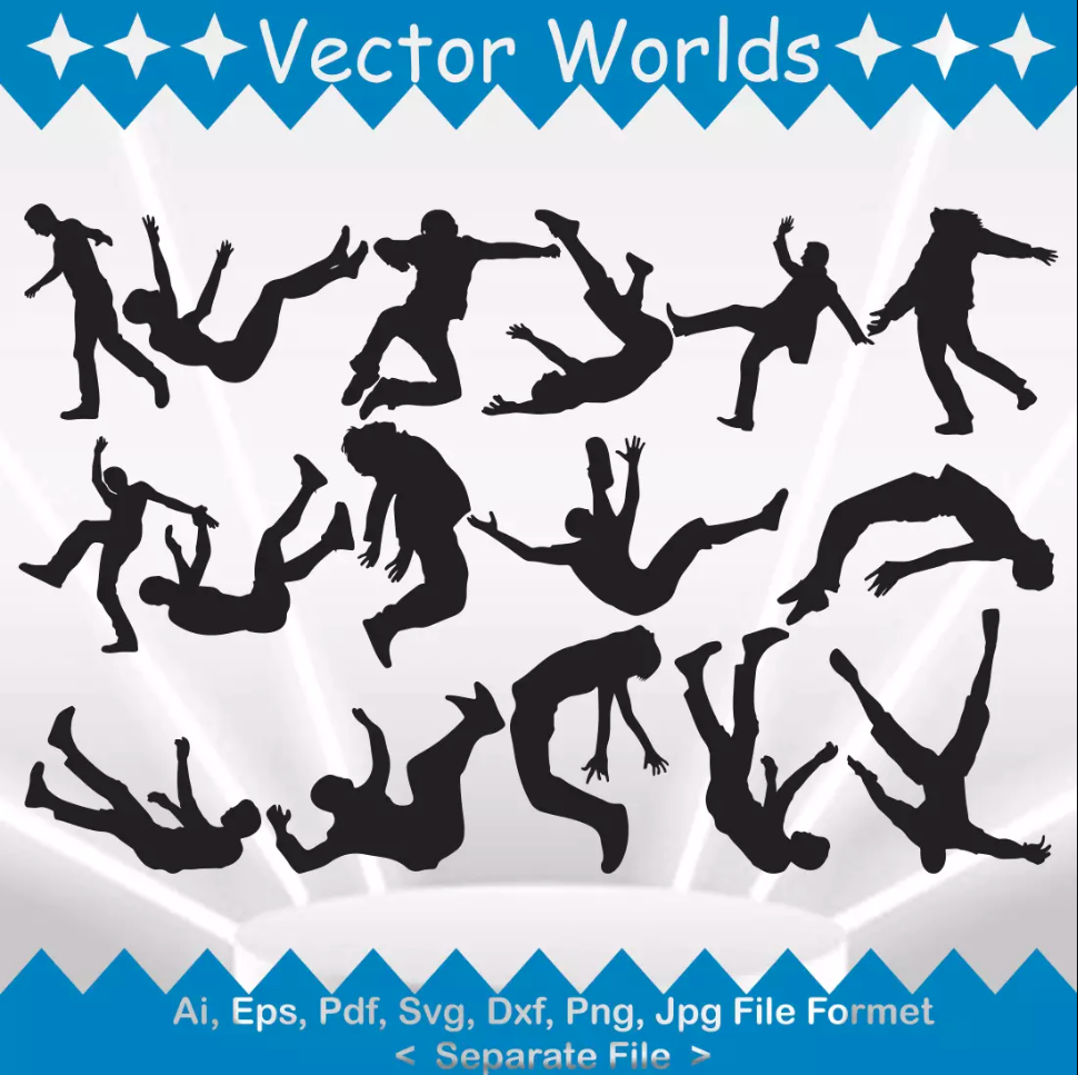 Falling People svg, Falling Peoples svg, Falling, People, SV - Inspire ...