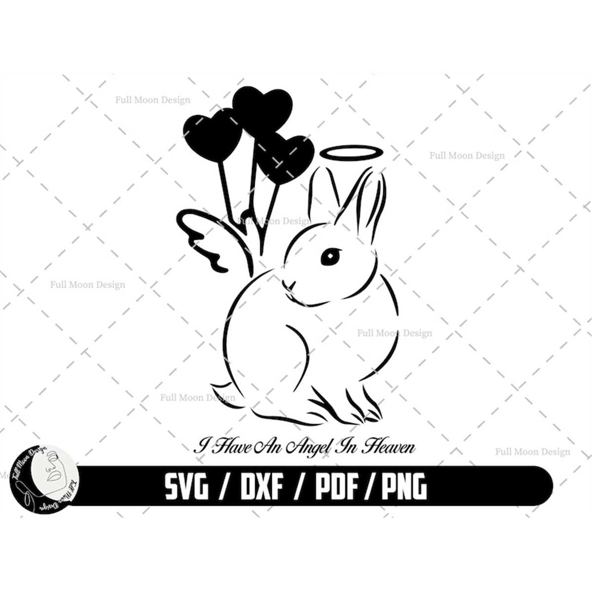 Rabbit Memorial Svg, Pet Memorial Svg, Pet Loss Svg, In Lovi | Inspire ...