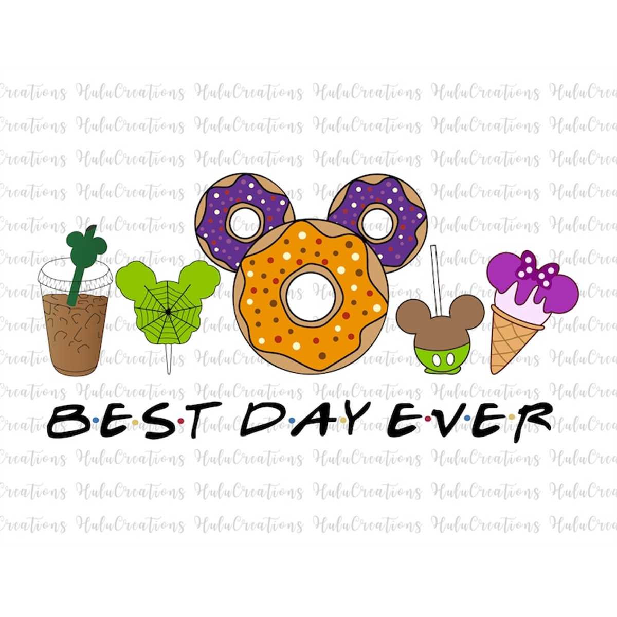Best Day Ever Halloween, Snack Svg, Carnival Food Svg, Trick - Inspire ...