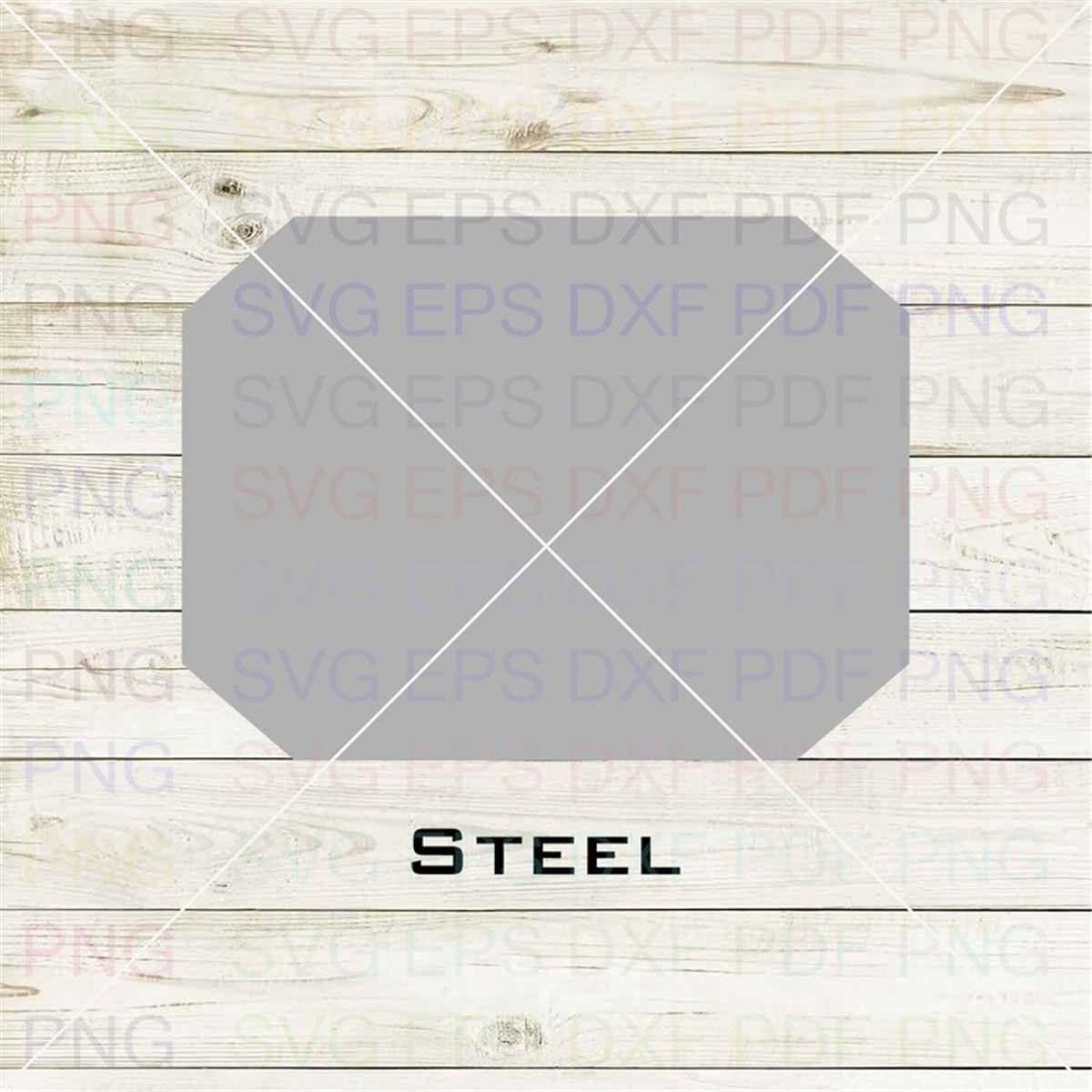 Steel Svg Dxf Eps Pdf Png, Cricut, Cutting file, Vector, Cli - Inspire ...