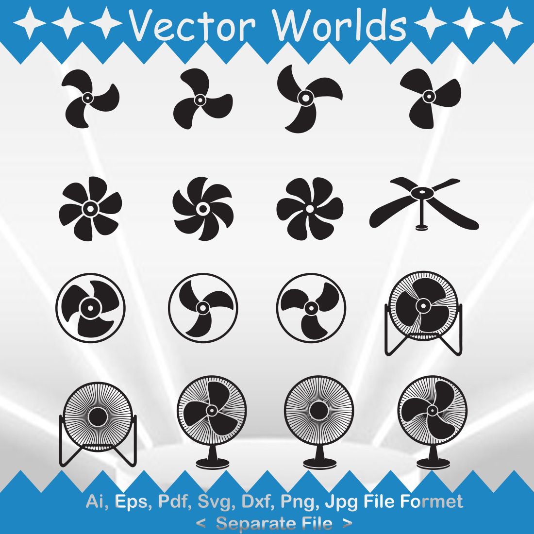 Fan svg, Fans svg, Fan, Fan, SVG, ai, pdf, eps, svg, dxf, pn | Inspire ...