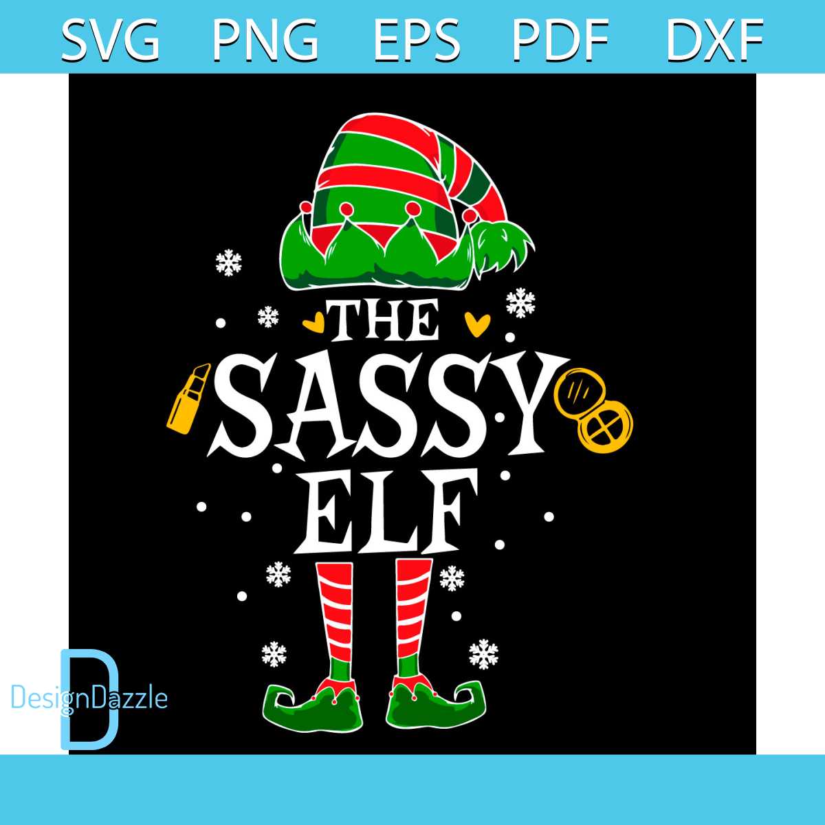 The Sassy ELF Svg, Christmas Svg, Customize Svg, ELF Svg, Ch | Inspire ...