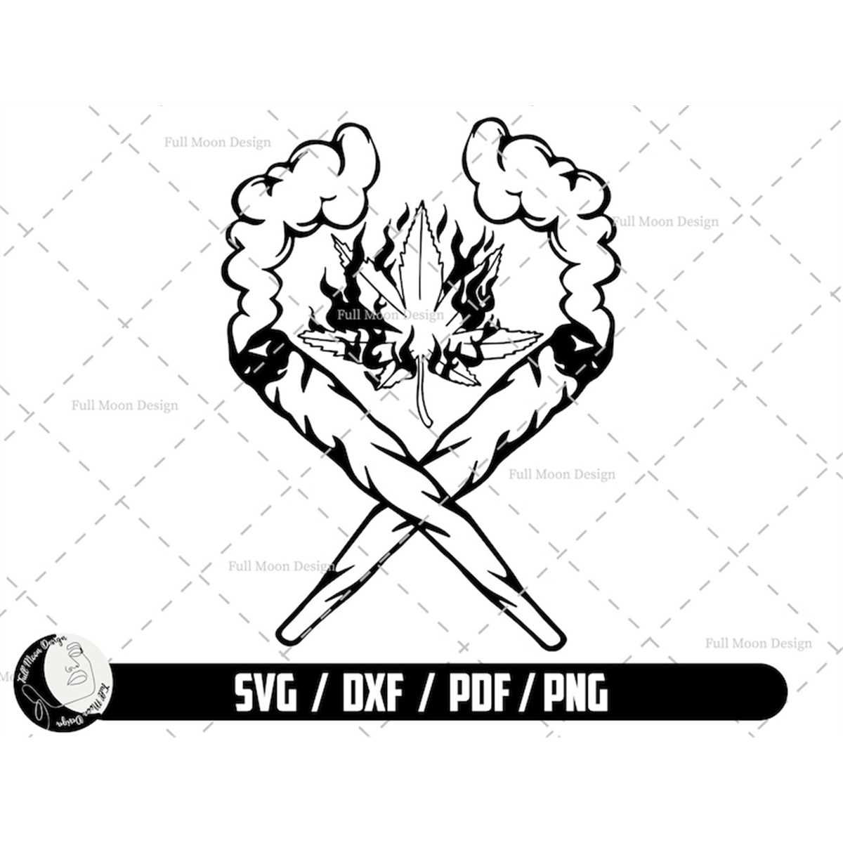 Smoking Weed Svg, Weed Leaf Svg, Weed Cut Files, Digital Dow | Inspire ...