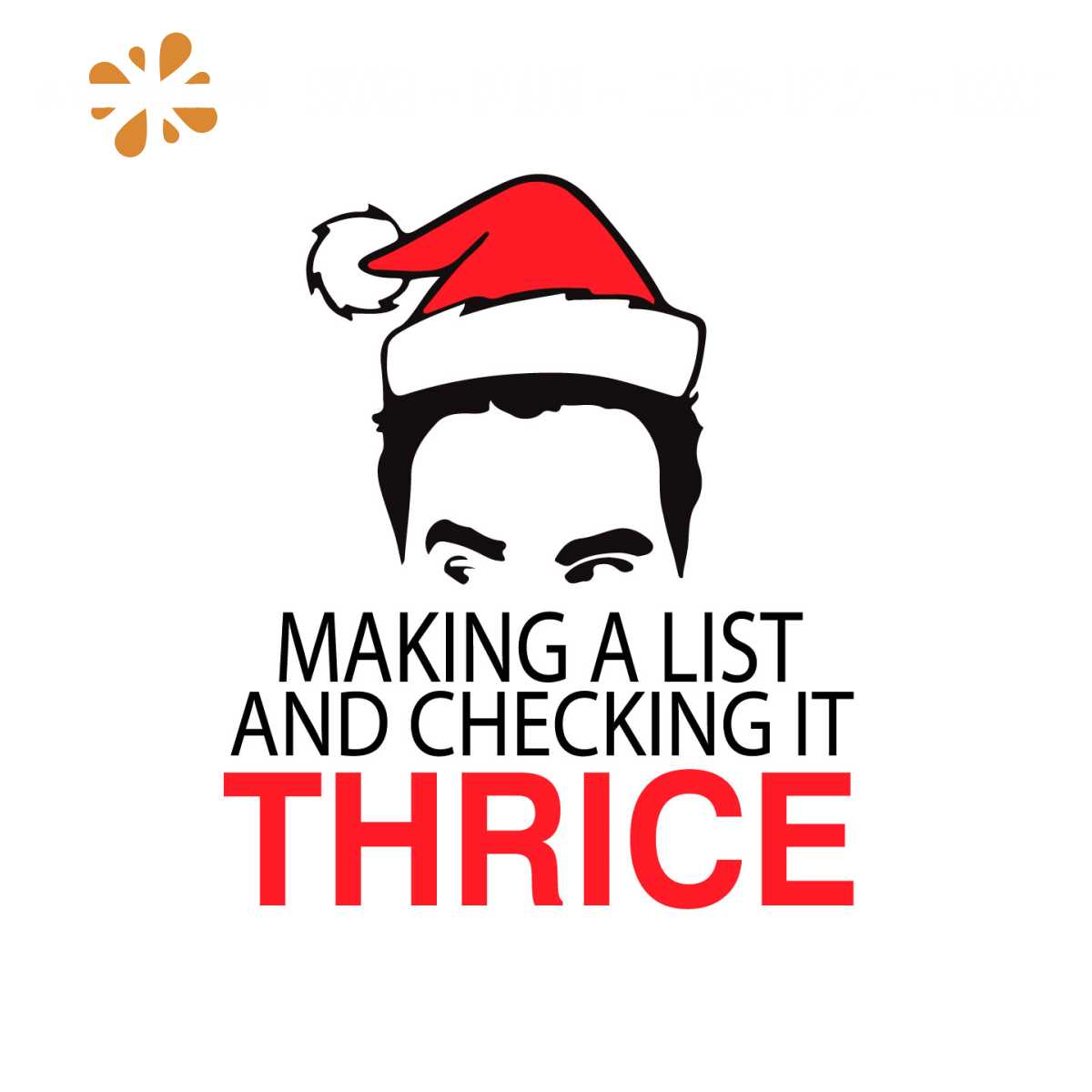Making A List And Checking It Thrice David Rose Svg, Christm | Inspire ...