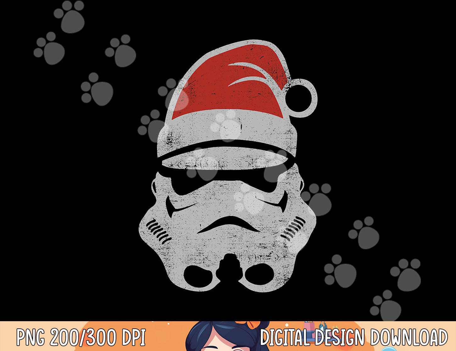 Star Wars Christmas Stormtrooper Holiday png, sublimation co | Inspire ...