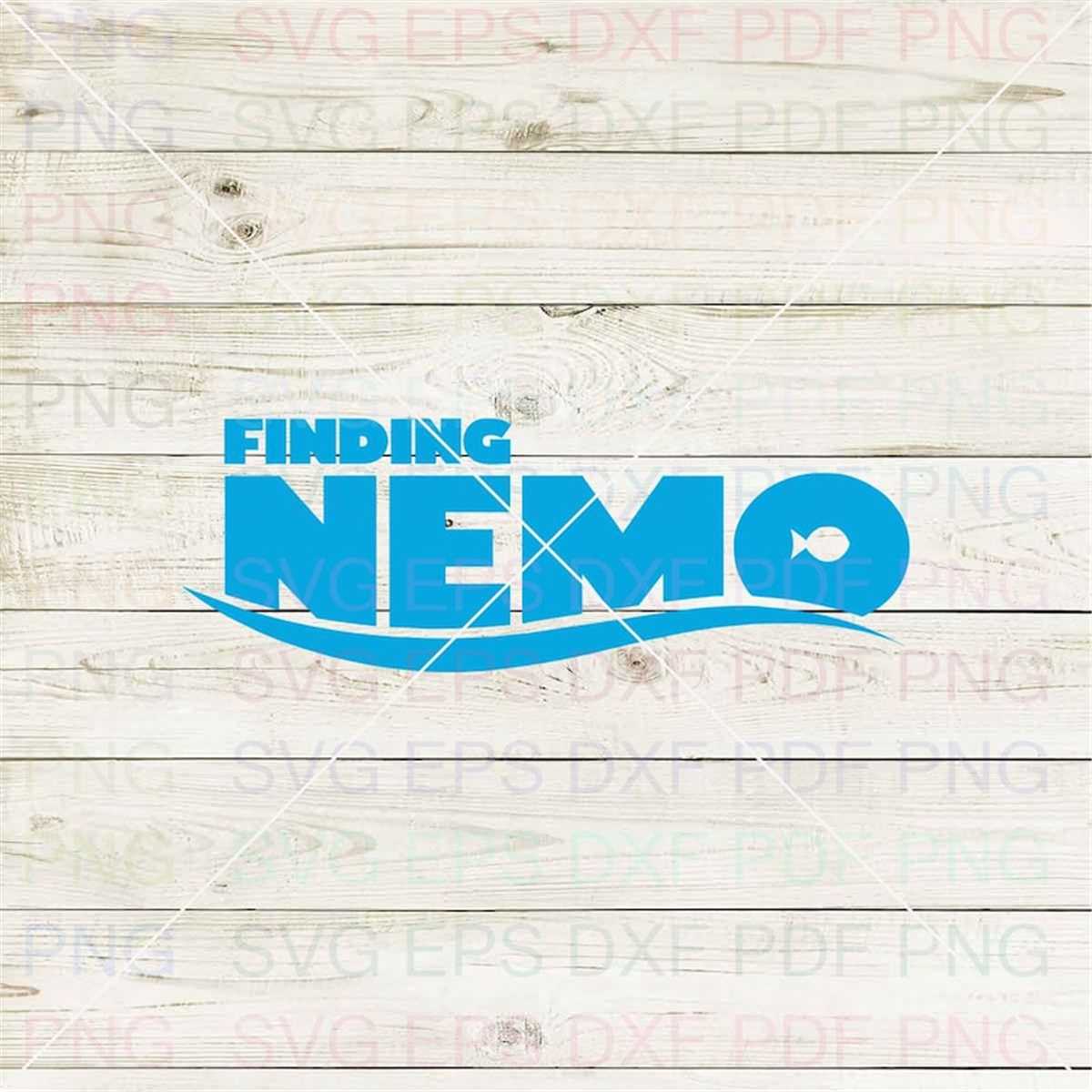 Finding Nemo 014 Svg Dxf Eps Pdf Png, Cricut, Cutting file, | Inspire ...