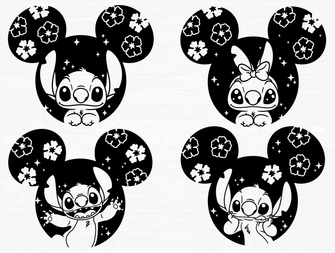 Stitch Ears Svg Stitch Svg Lilo Stitch Svg Cut Files Fo Inspire