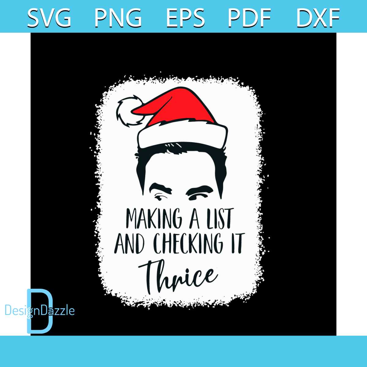 Making A List And Checking It Thrice Svg, Christmas Svg, San | Inspire ...