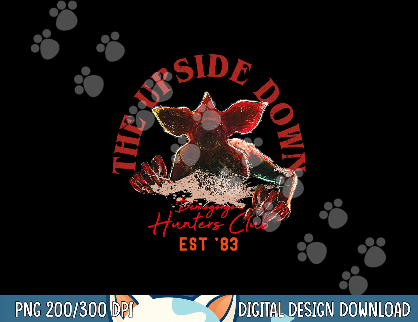 Stranger Things Halloween The Upside Down Demogorgon Hunters | Inspire ...