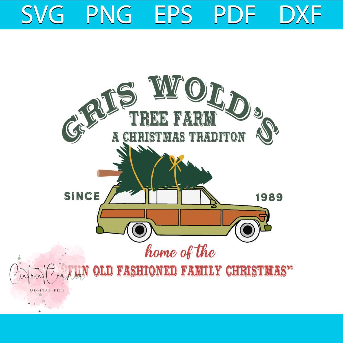 Gris Wold's Tree Farm Svg, Christmas Svg, Family Griswold Sv | Inspire ...