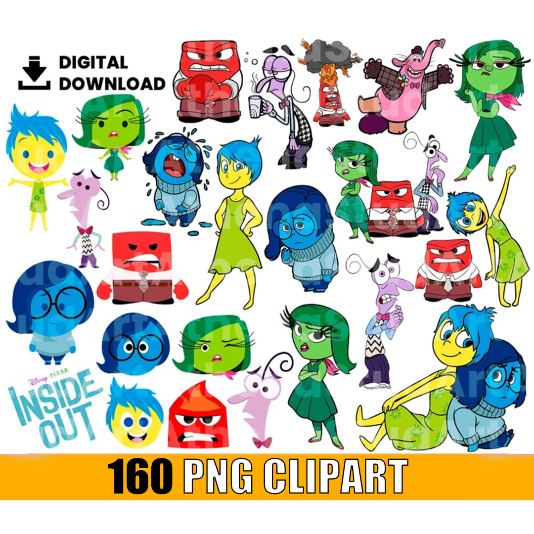 160 Inside Out Clipart, Inside Out Birthday, Inside Out Alph - Inspire ...
