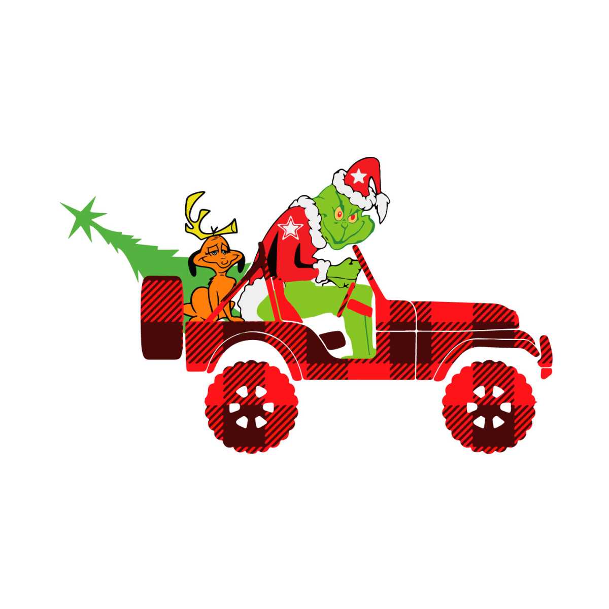 Grinch Driving Jeep Svg, Christmas Svg, Grinch Svg, Cute Gri | Inspire ...