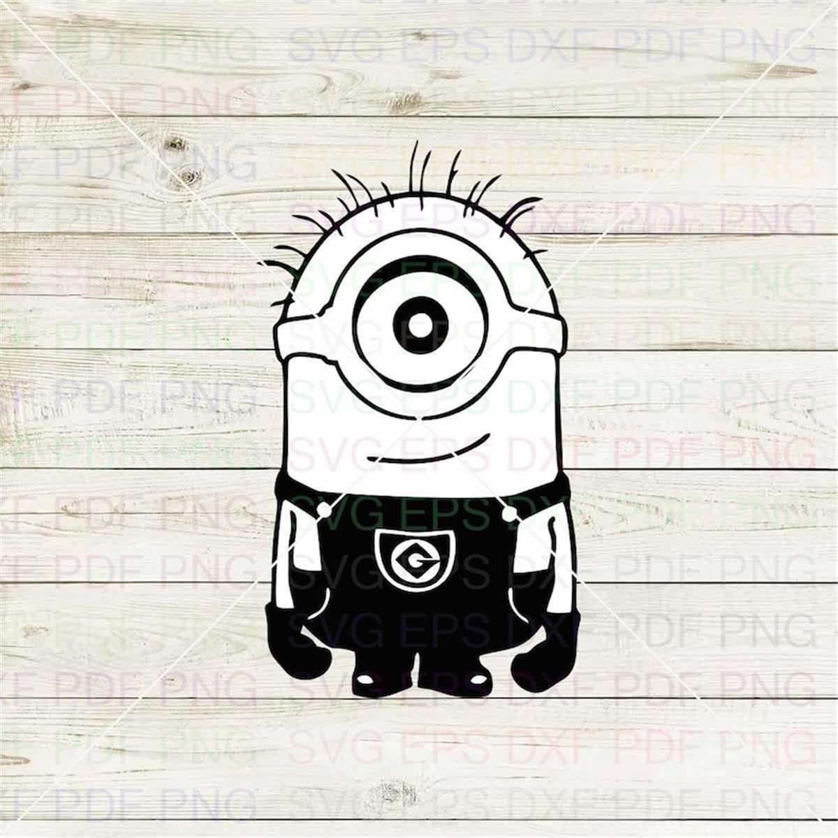 Minions 028 Svg Dxf Eps Pdf Png, Cricut, Cutting file, Vecto | Inspire ...