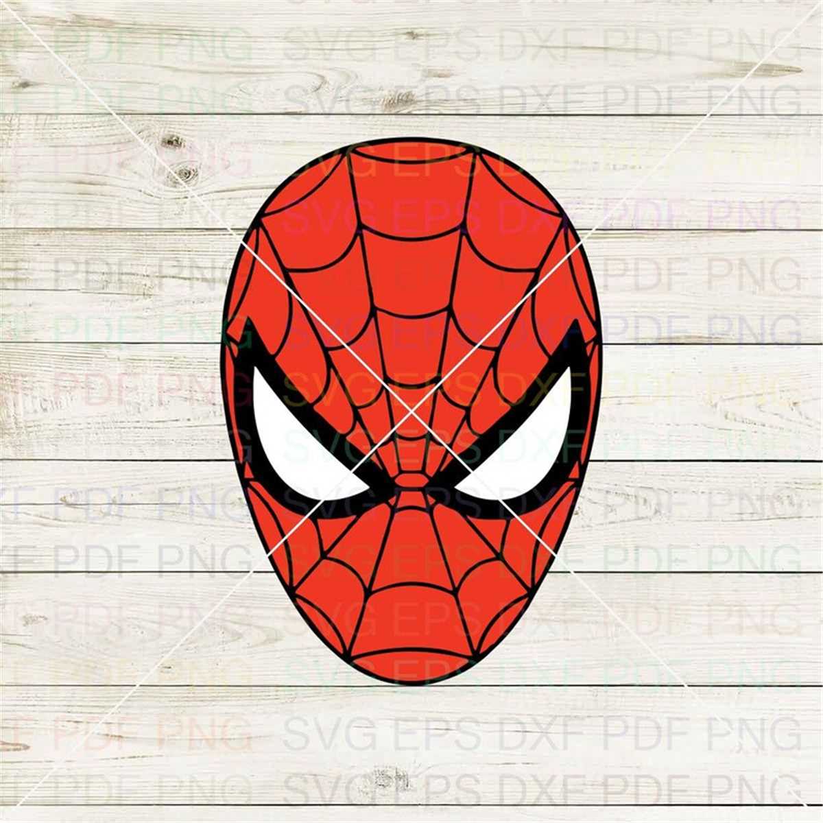 Spider Man Silhouette 003 Svg Dxf Eps Pdf Png, Cricut, Cutti | Inspire ...