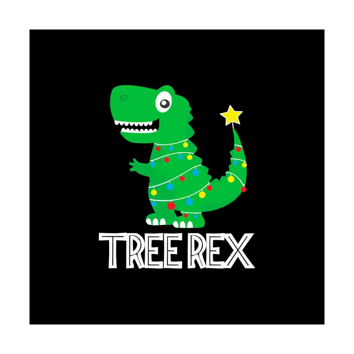 Tree Rex Dinosaur Svg, Christmas Svg, Dinosaur Svg, TRex Svg | Inspire ...